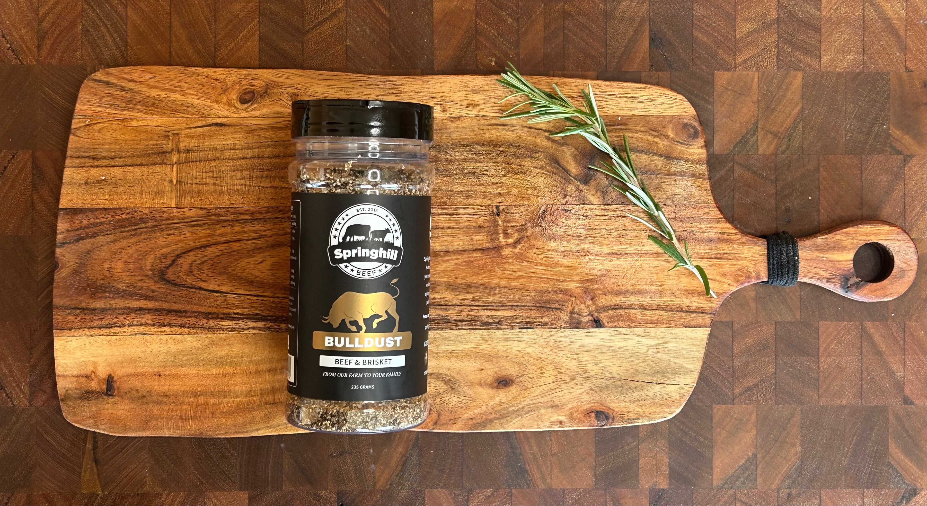 Springhill Bulldust Beef Rub | Enhance Your BBQ with Rich, Smoky ...