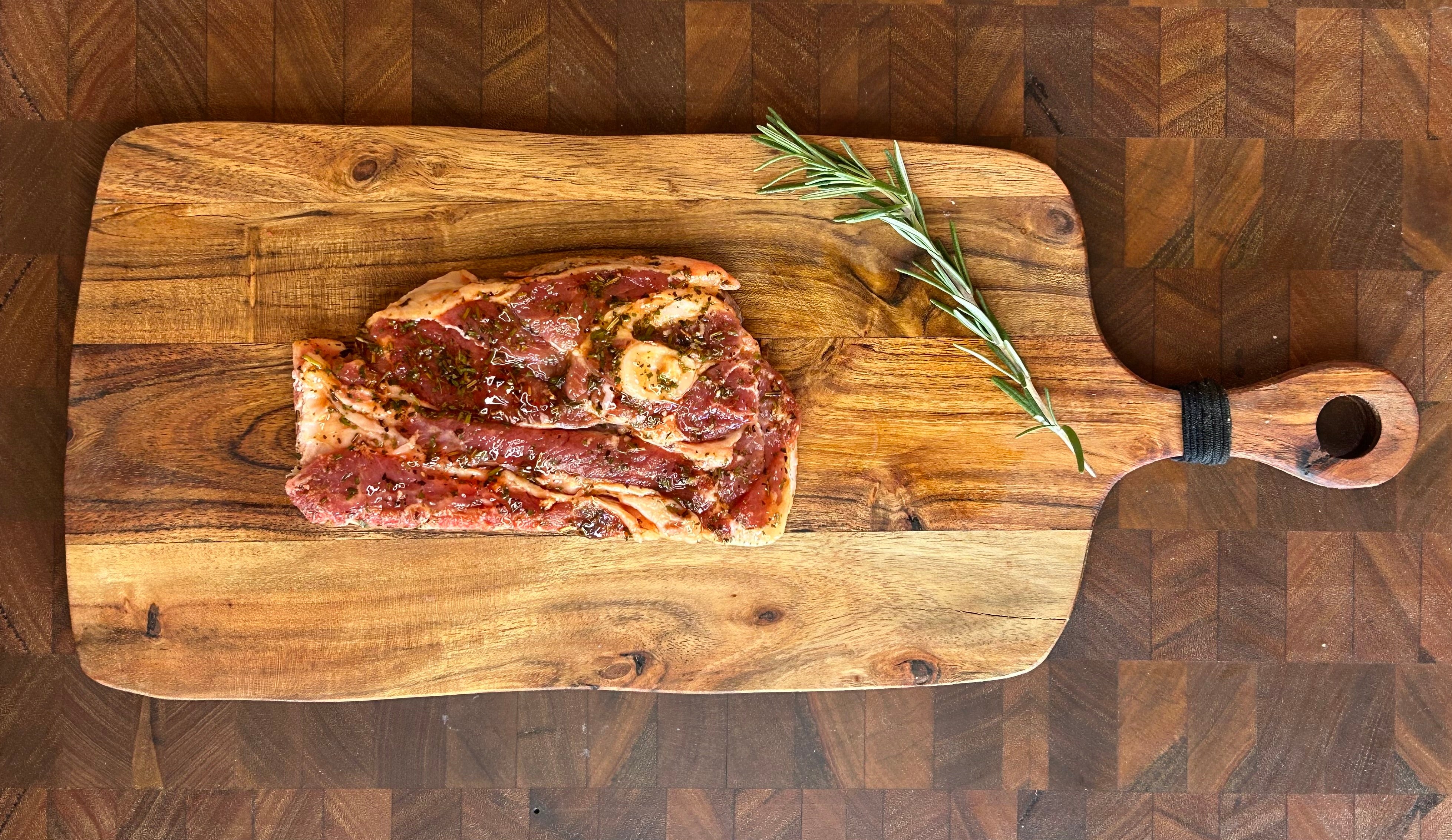 Grass-Fed Lamb Chops 750g with Mint & Rosemary | Springhill Beef Co.